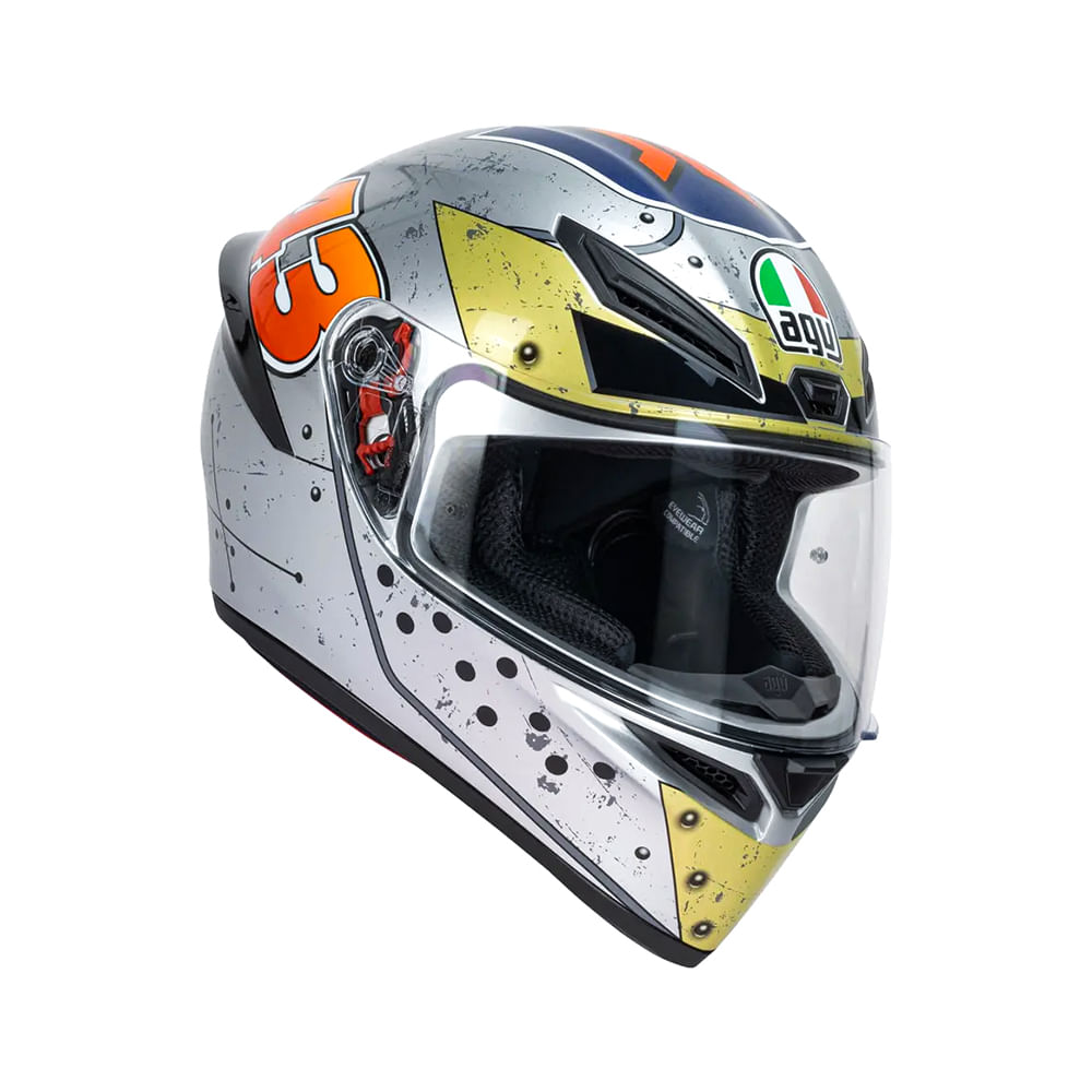 AGV BRASIL - CAPACETE K1 JACK MILLER 2019 - AGV