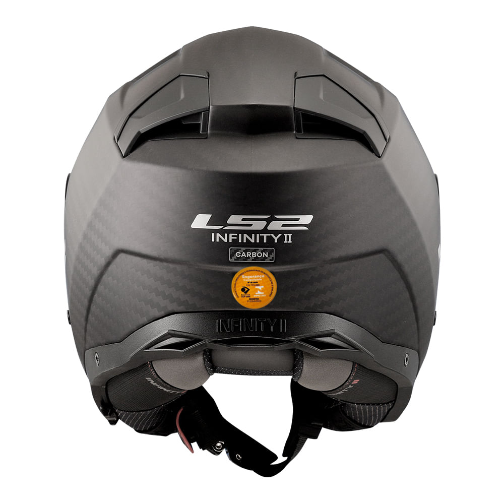 LS2 HELMETS BRASIL - INFINITY II C SOLID CARBON - LS2