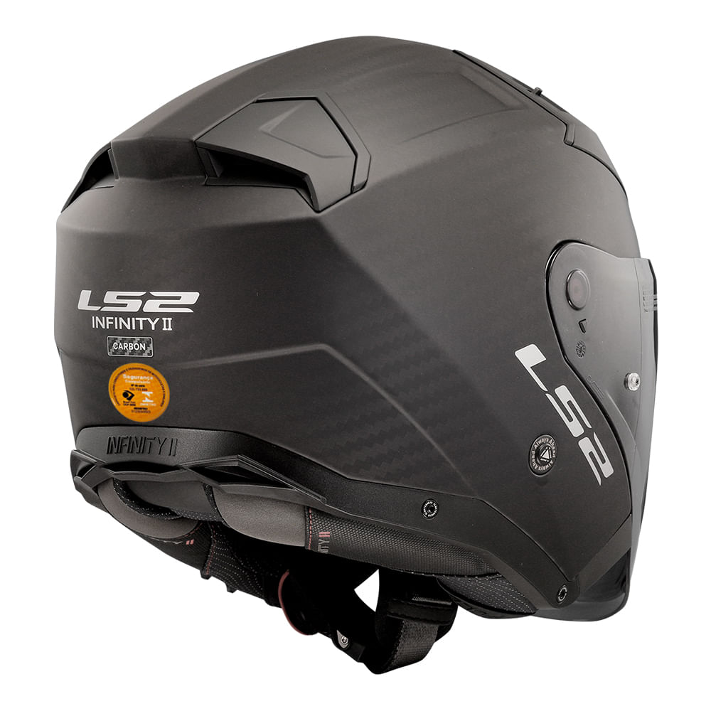 LS2 HELMETS BRASIL - INFINITY II C SOLID CARBON - LS2