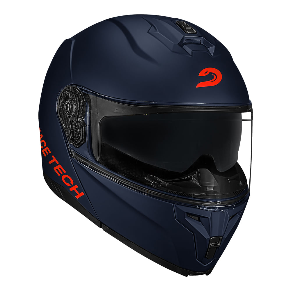 RACE TECH BRASIL - CAPACETE SIGNAL MONOCOLOR - Race Tech