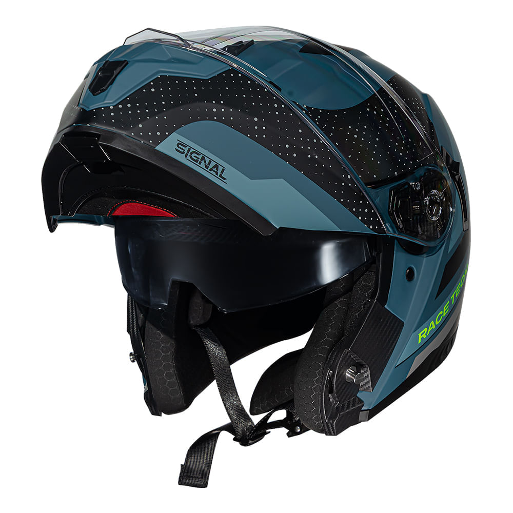 RACE TECH BRASIL - CAPACETE SIGNAL GEAR - Race Tech